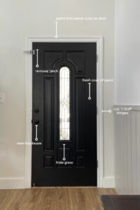 Our Front Entry Door Transformation | Abbott Abode