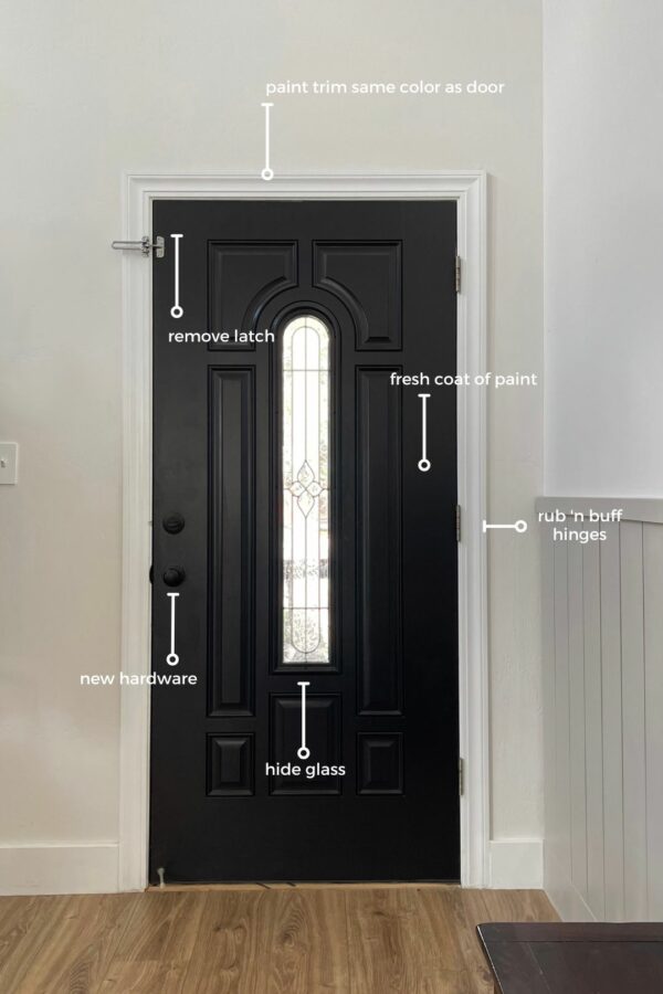 Our Front Entry Door Transformation | Abbott Abode