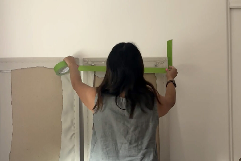 Easy DIY Linen Pinboard | Abbott Abode